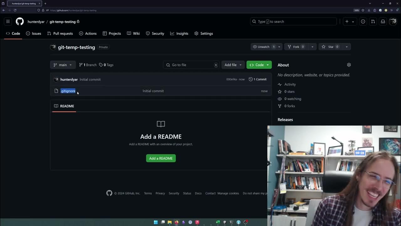Setting a Unity Project up with Git and GitHub - YouTube