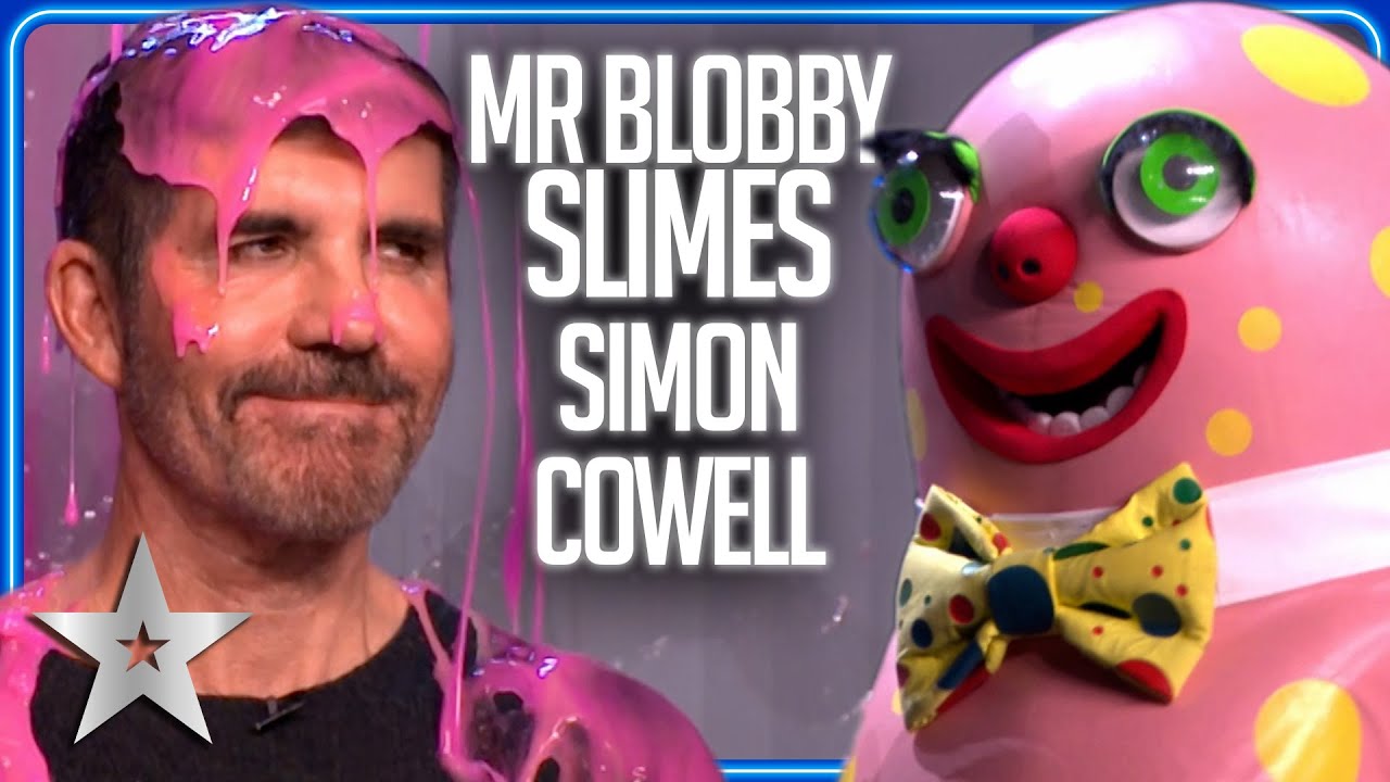 Mr Blobby WREAKS HAVOC upon the BGT stage! | Unforgettable Audition ...