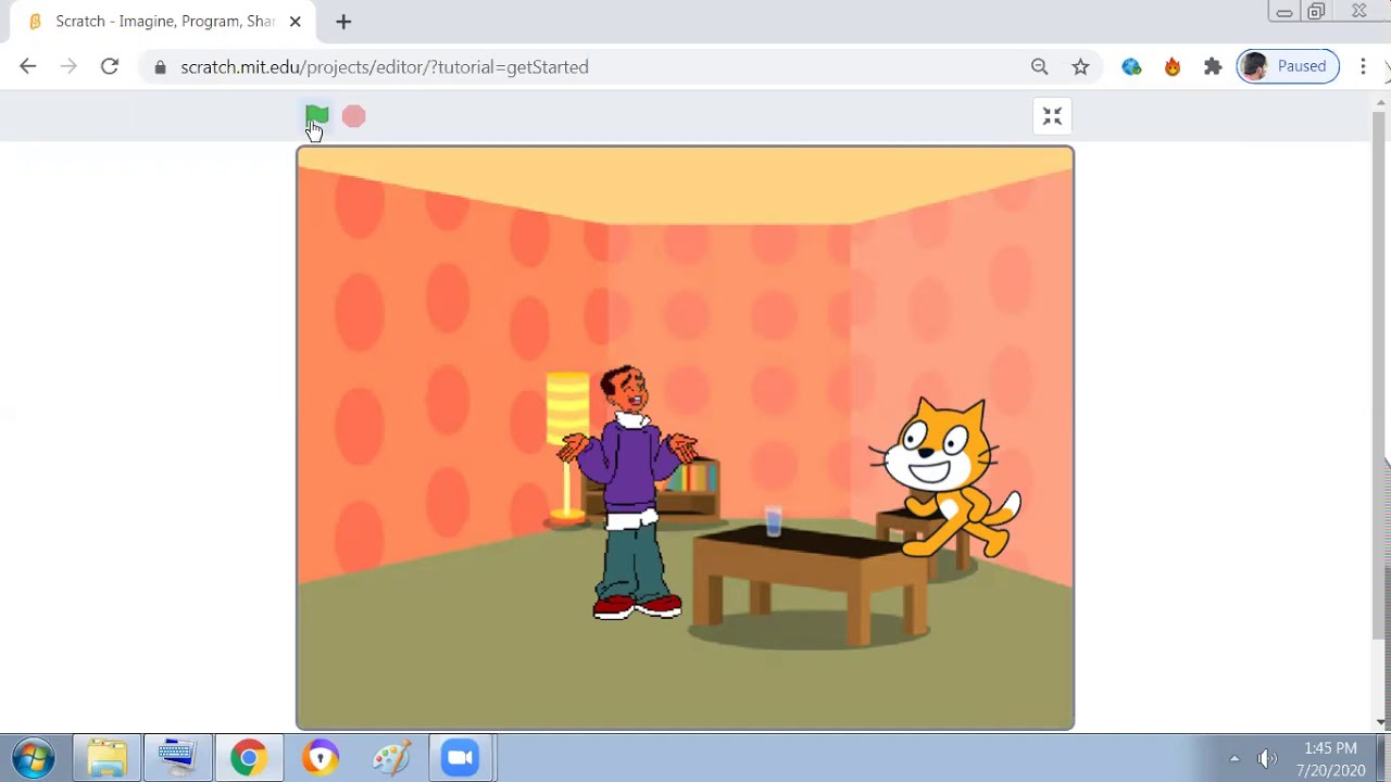 Game for checking age eligibility for voting in scratch - YouTube