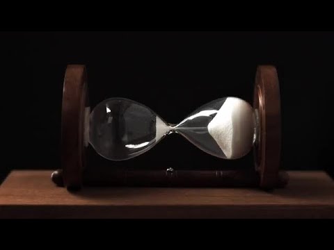 Horizontal Hourglass Stock Video - YouTube