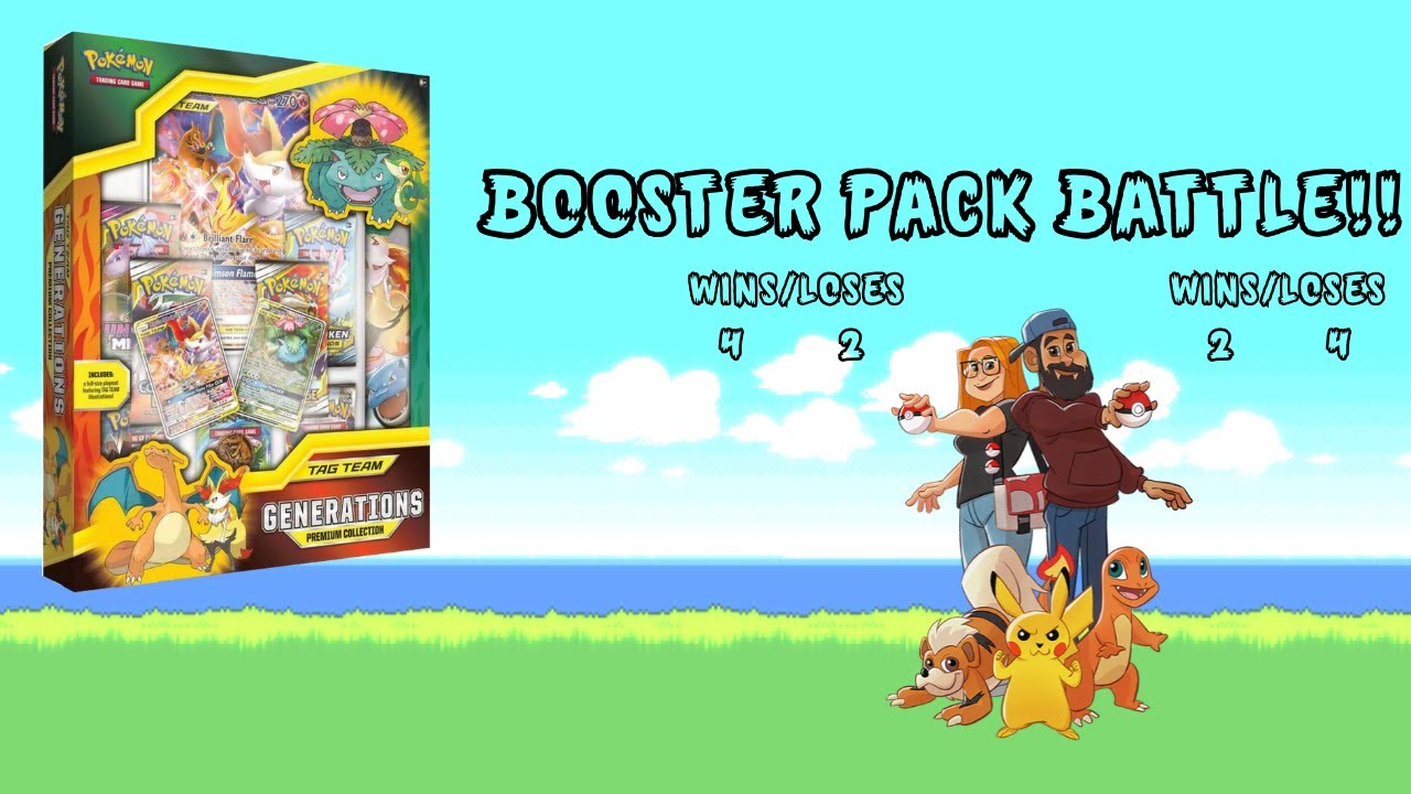 POKEMON TAG TEAM GENERATIONS BOX BOOSTER PACK BATTLE!! LETS GET THIS ...