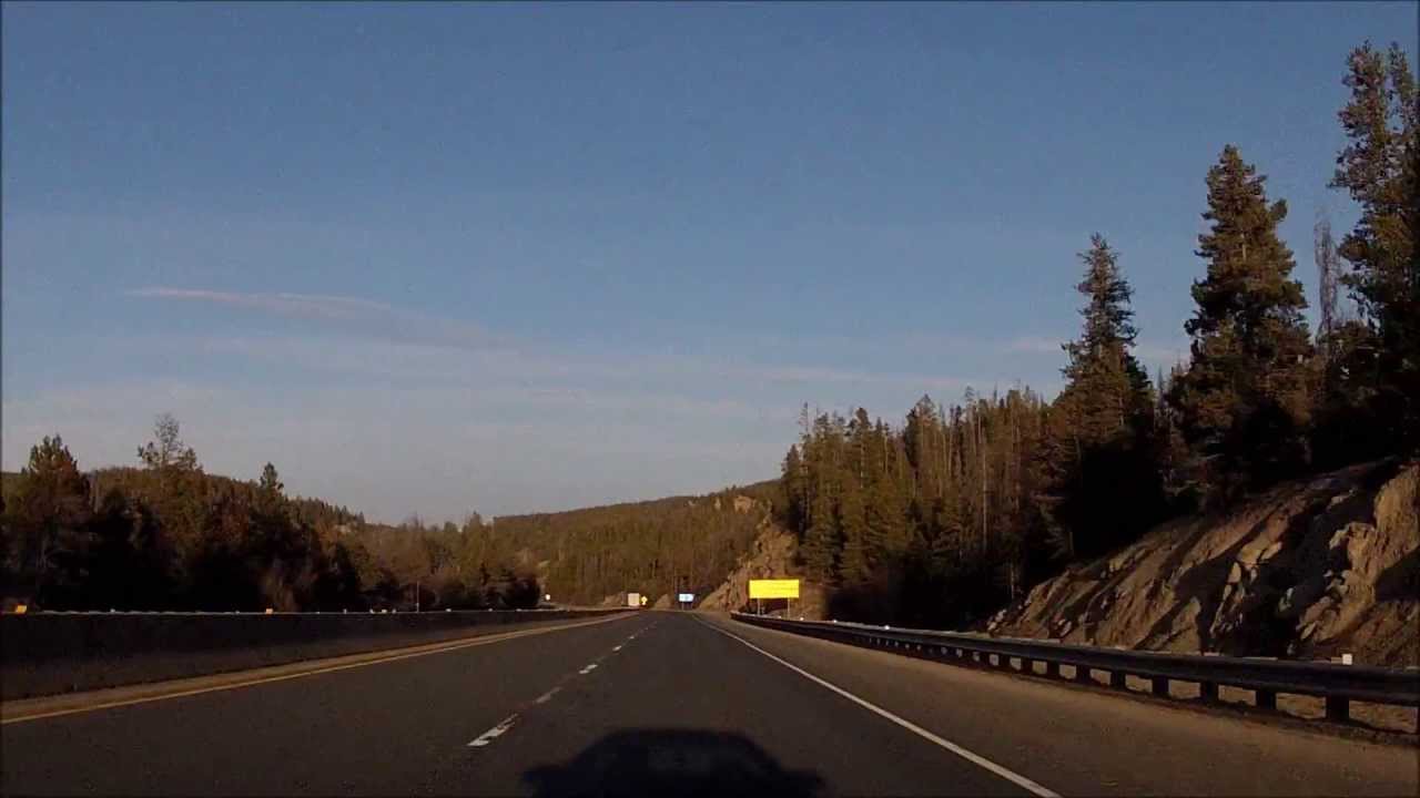 Homestake Pass, Montana ~ eastbound I-90 (5-2-13) - YouTube