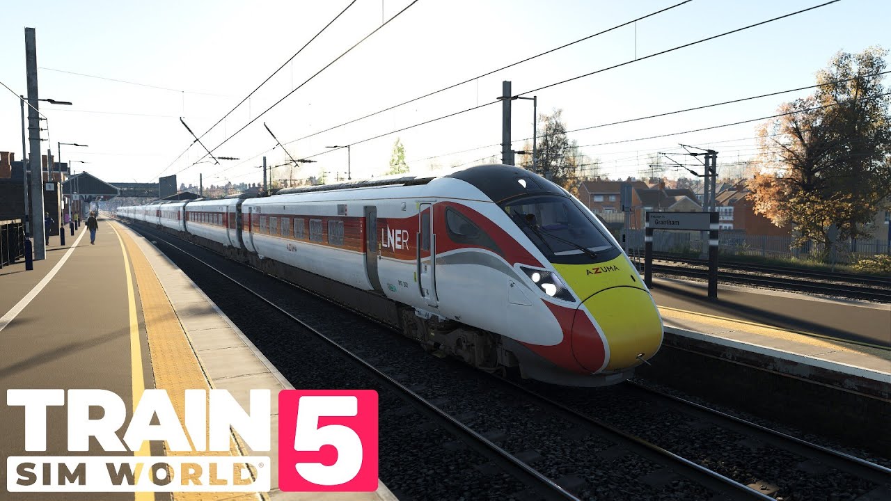 British Rail Class 801 Azuma London Kings Cross to Harrogate - Train ...