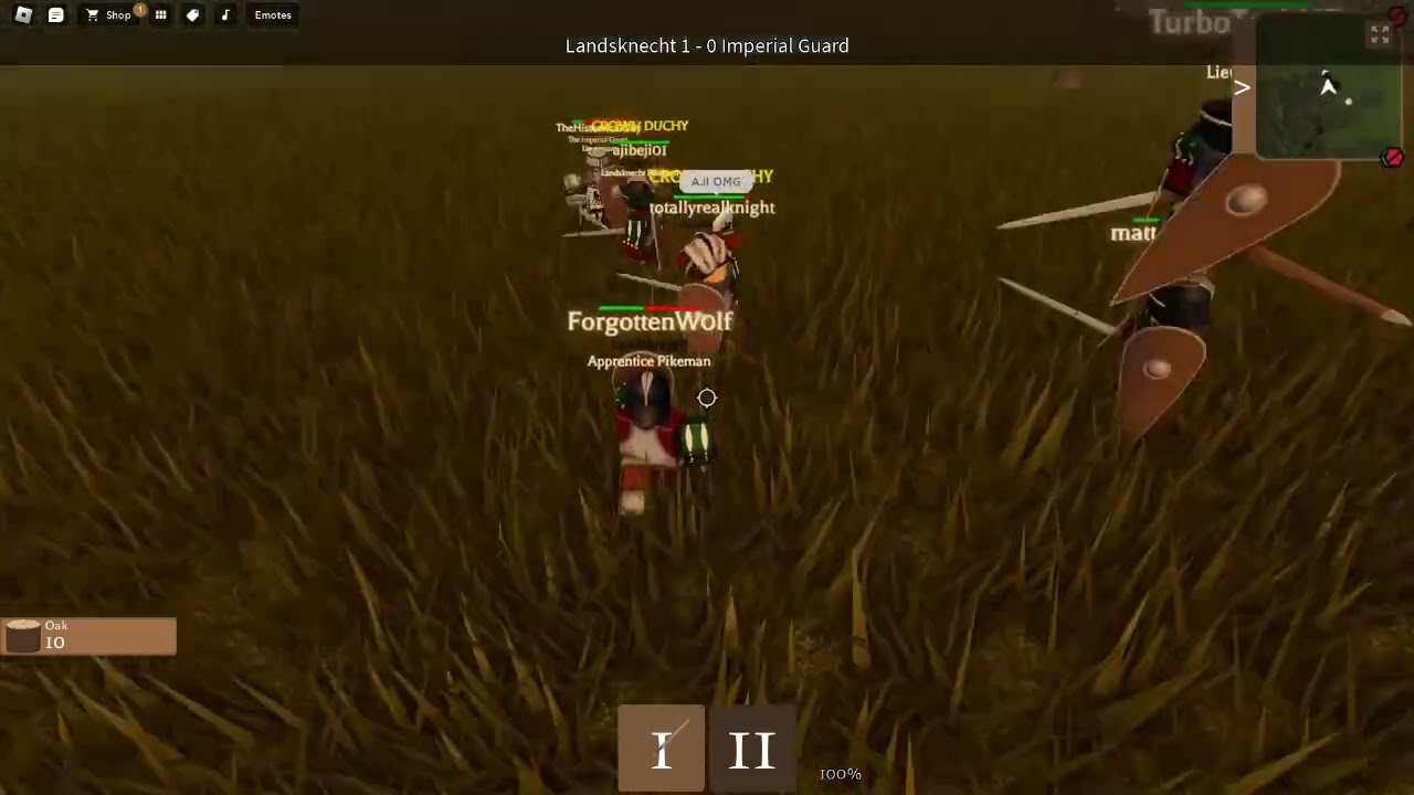 Imperial Guard vs Landsknecht PR | Empire Roleplay Roblox - YouTube