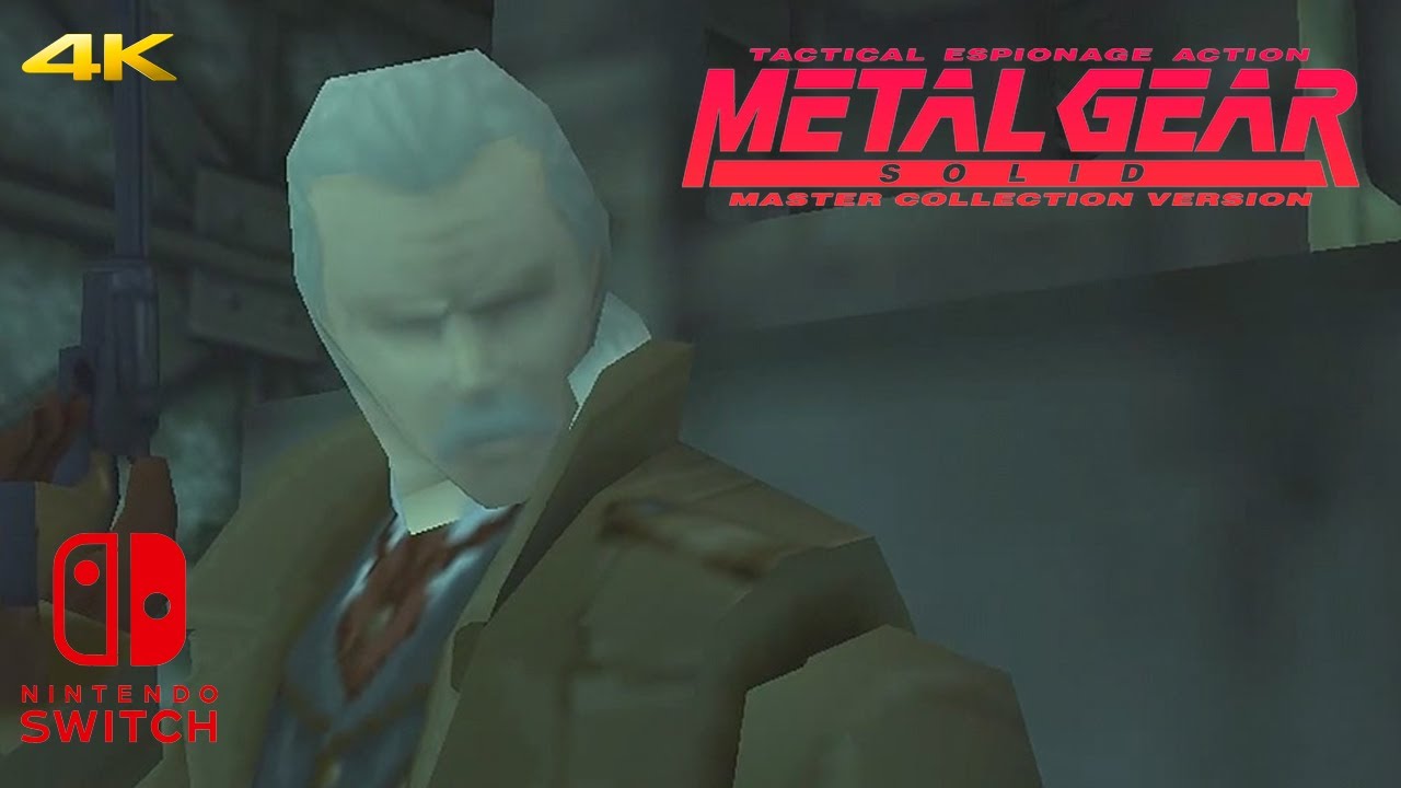 Metal Gear Solid: Master Collection Vol.1 - MGS1 - Switch Gameplay ...