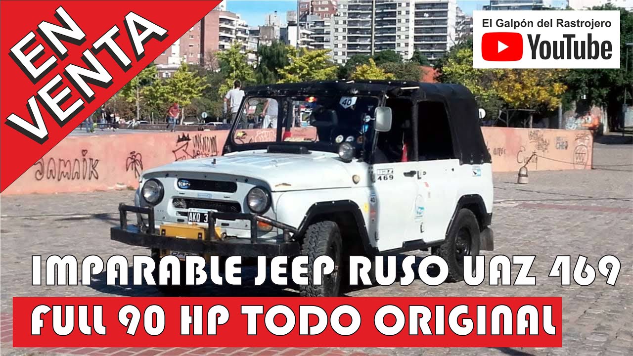HERMOSO JEEP RUSO UAZ 469 SE VENDE EN PERFECTAS CONDICIONES, FULL TODO ...
