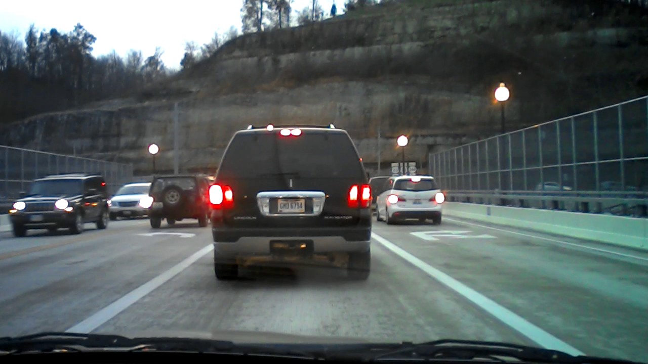 Crossing the new Ironton, Ohio-Russell, Ky Bridge - YouTube