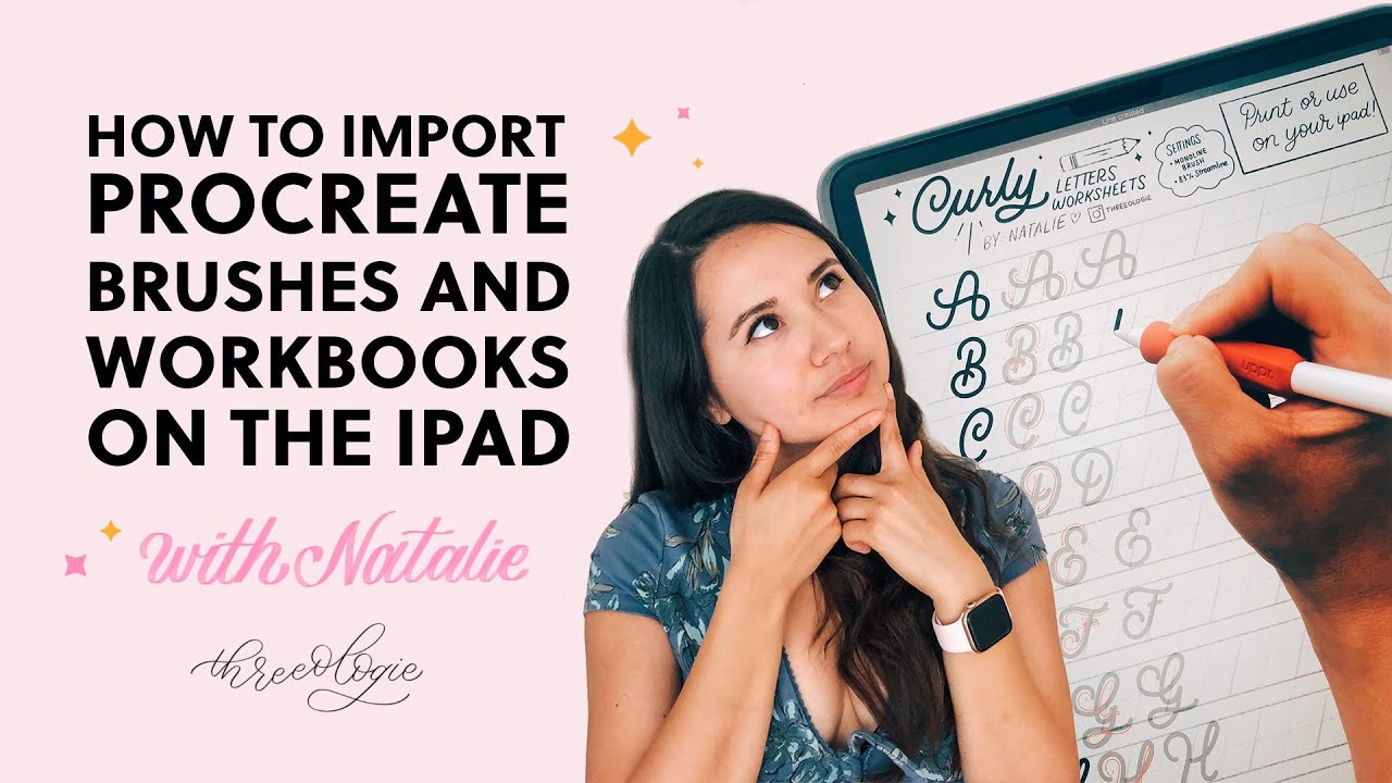 How To Import Procreate Brushes And Workbooks On The IPad YouTube How To Import Procreate Brushes And Workbooks On The IPad YouTube