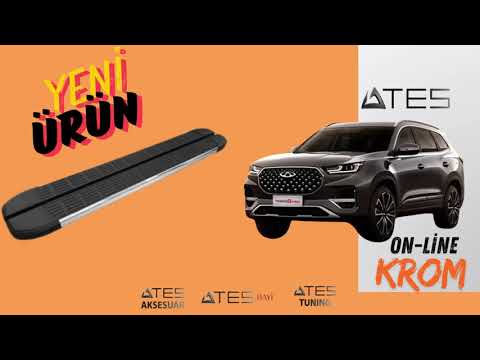 Chery Tiggo 8 Krom Yan Basamak  183 Cm  |  yanbasamak.com.tr | TEL: 05443082583