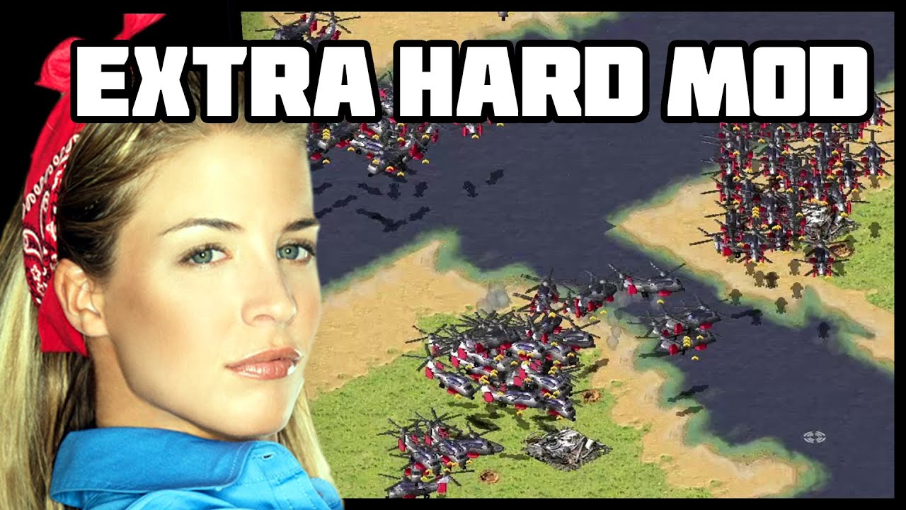 Red Alert 2 - Nighthawk attack? - Extra Hard Mod - YouTube