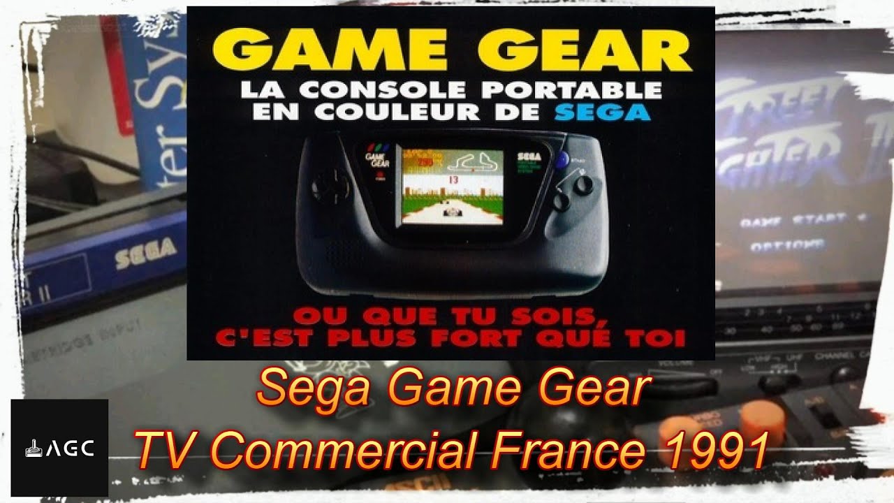 TV Commercial Retro Gamer - Sega Game Gear - France 1991 | Game Archive ...