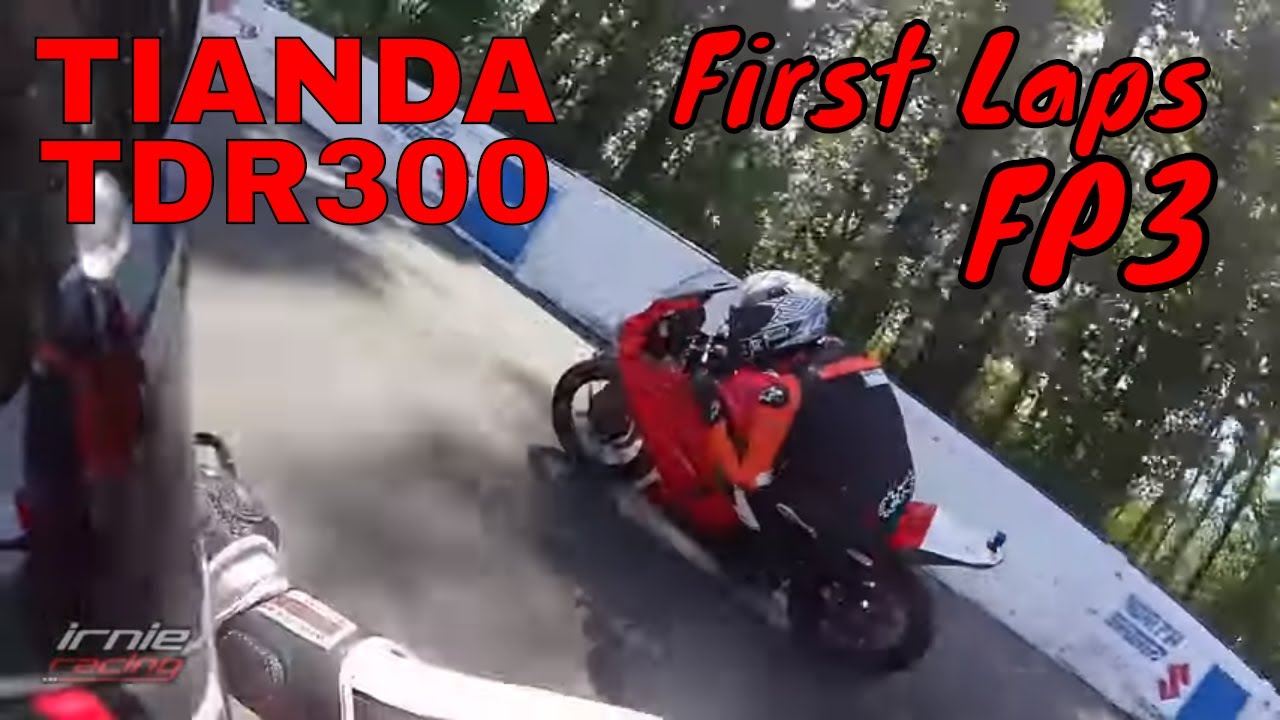 TIANDA TDR300 First Ride - FP3 @ Mission Raceway | Irnieracing - YouTube