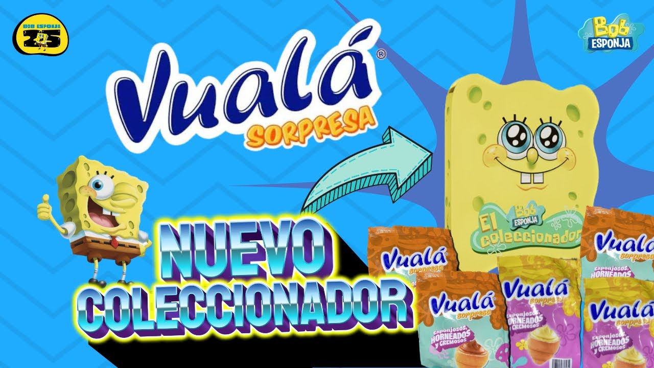 VUALÁ SORPRESA: Nuevos diseños BOB ESPONJA 2024 || NUEVO COLECIONADOR ...