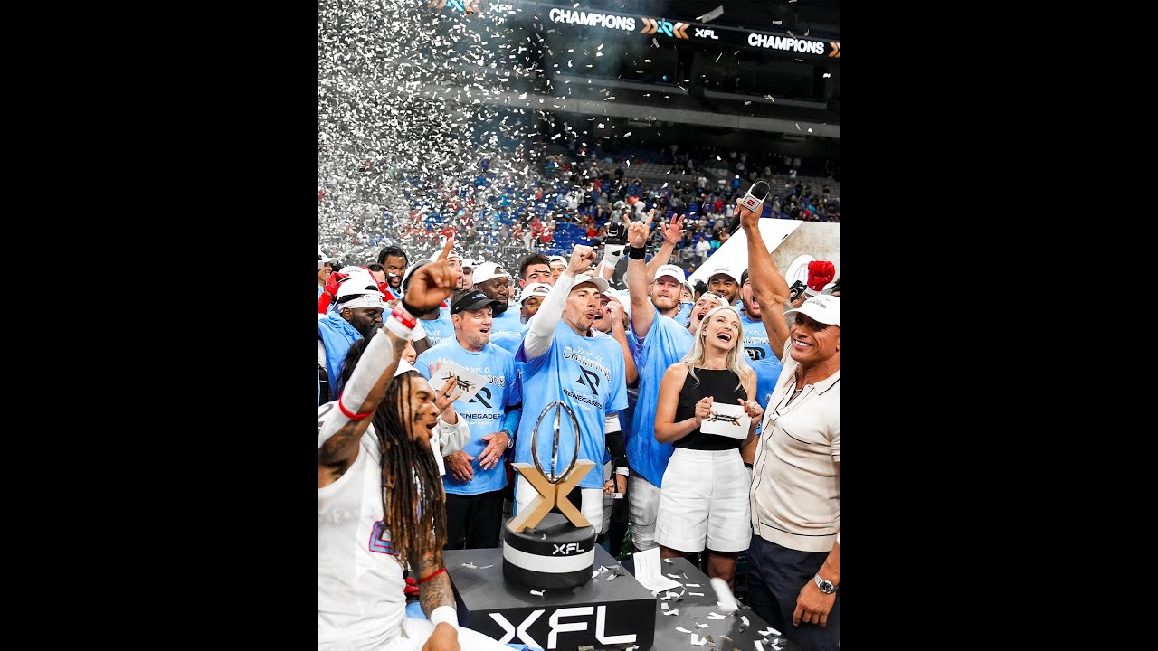 "XFL Champions" Arlington Renegades, Luis Perez Was MVP Of The Game ...