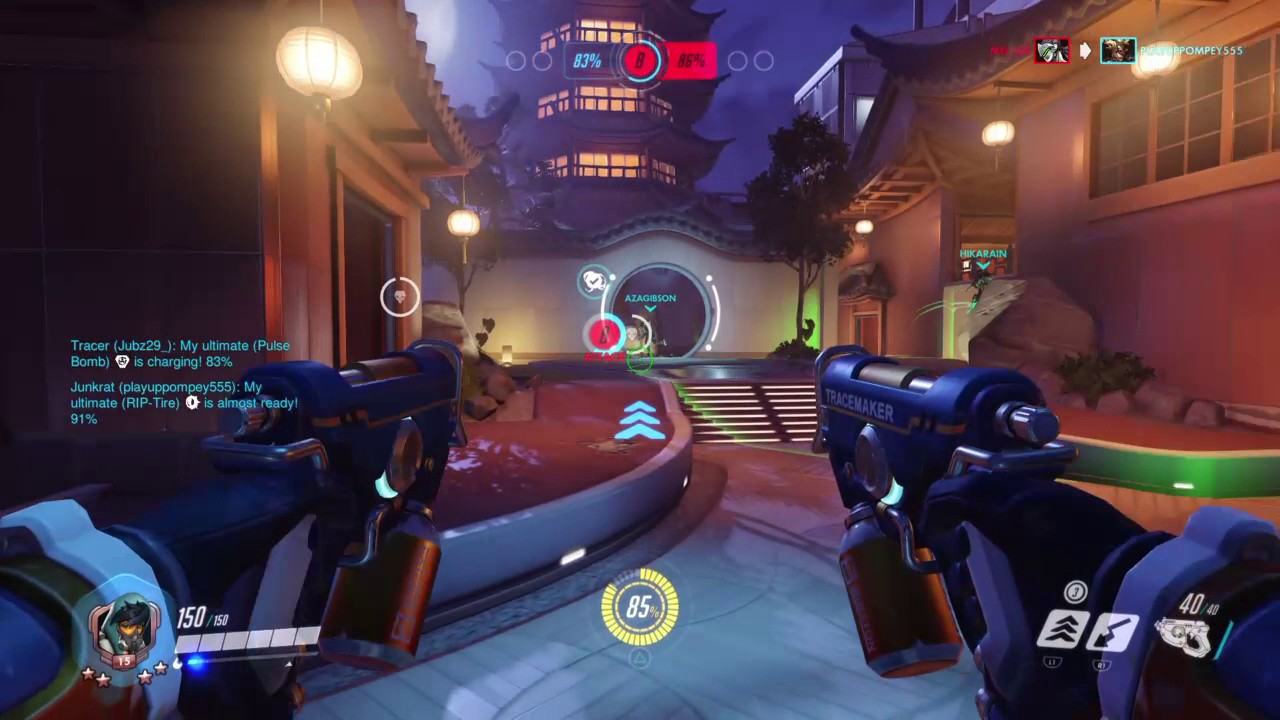 No blink Tracer | Overwatch challenge #3 - YouTube