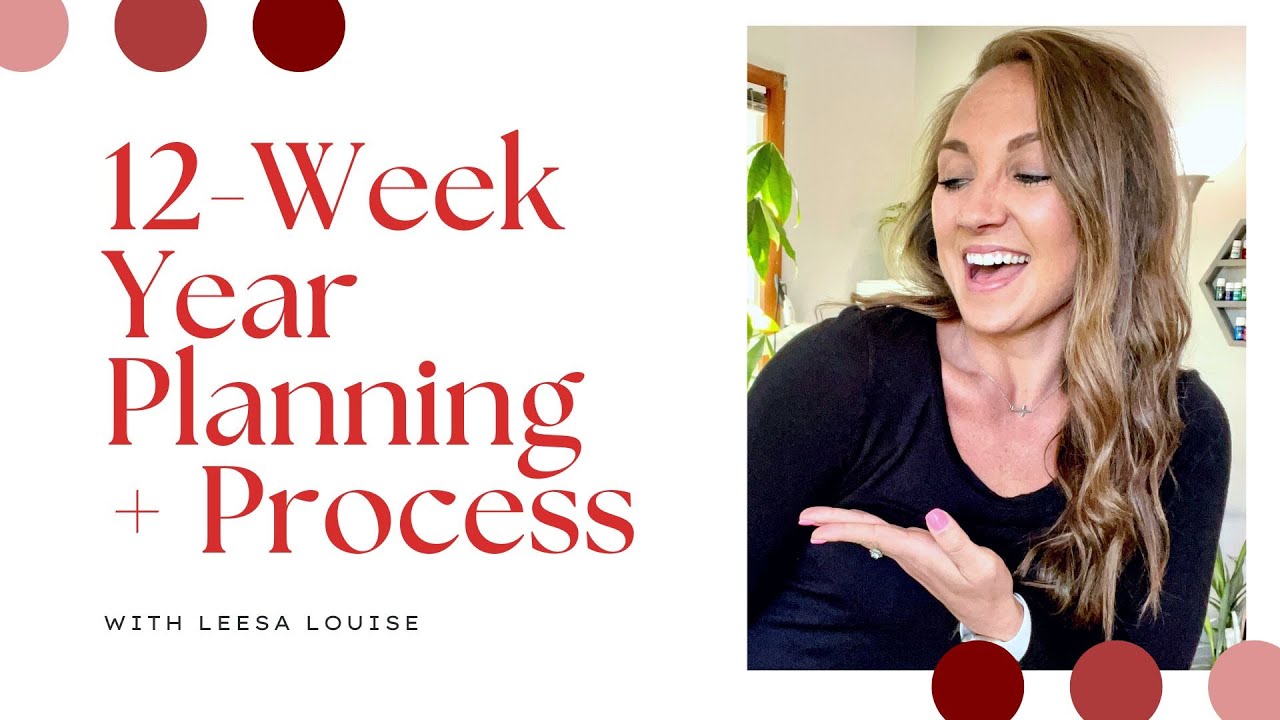 12 Week Year Planning + Process and 5 Tips for YOU - YouTube