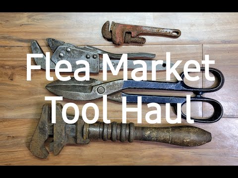 Flea Market Tool Haul - YouTube