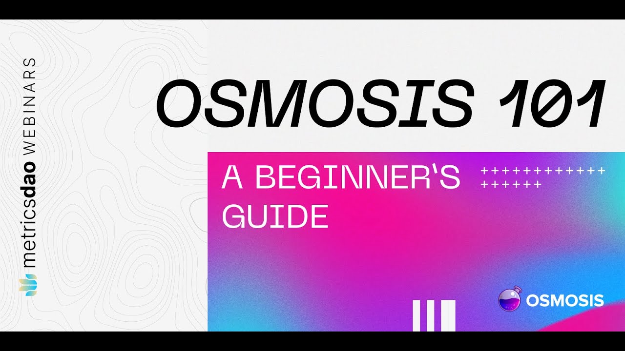 Osmosis 101 Webinar - YouTube