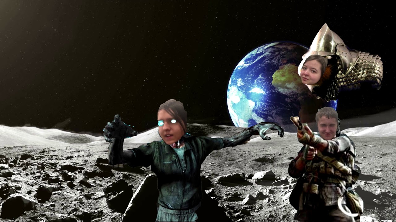 CALL OF DUTY WORLD WAR2 ON THE FREAKIN MOON - YouTube