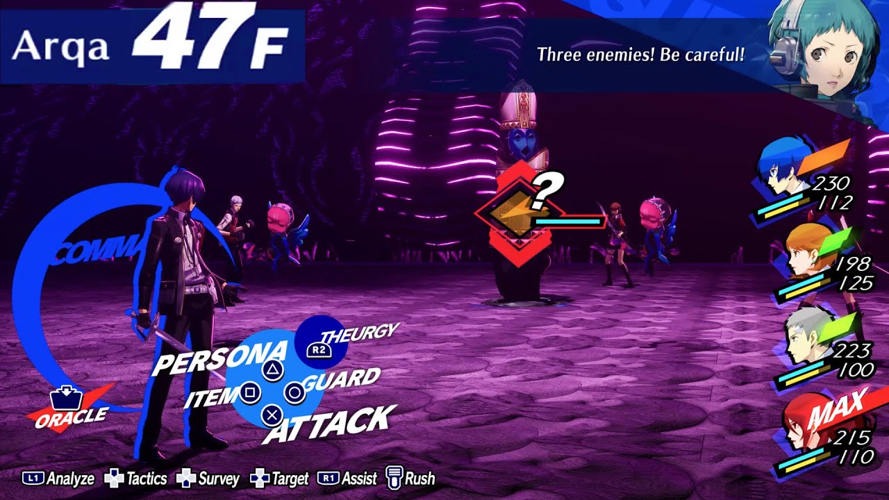 Persona 3 Reload - Tartarus Floor 47 Boss Servant Tower [MERCILESS ...