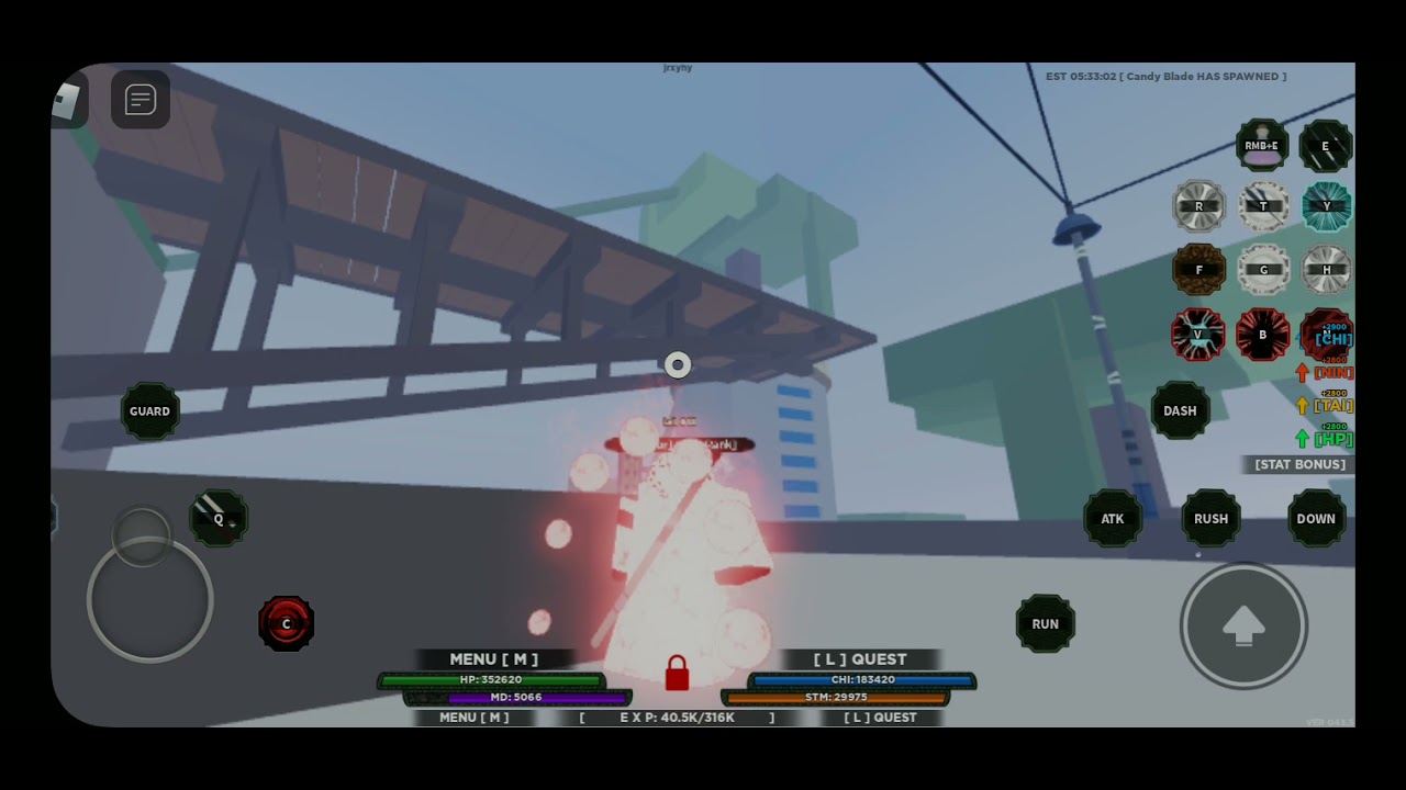 Shindo life.Candy Blade Spawn location. - YouTube