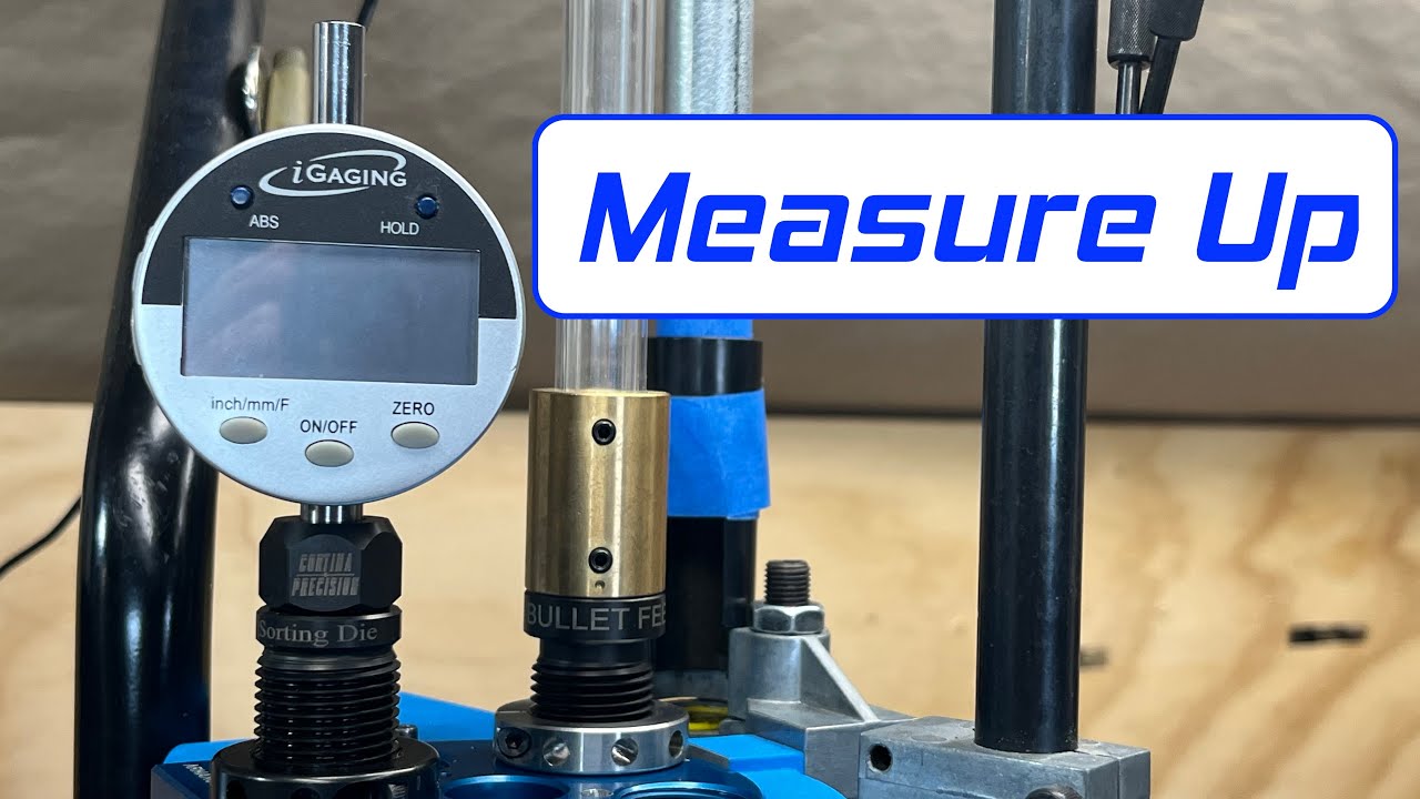 Cortina Precision Bullet Sorting Die for Bullet Flow System - YouTube