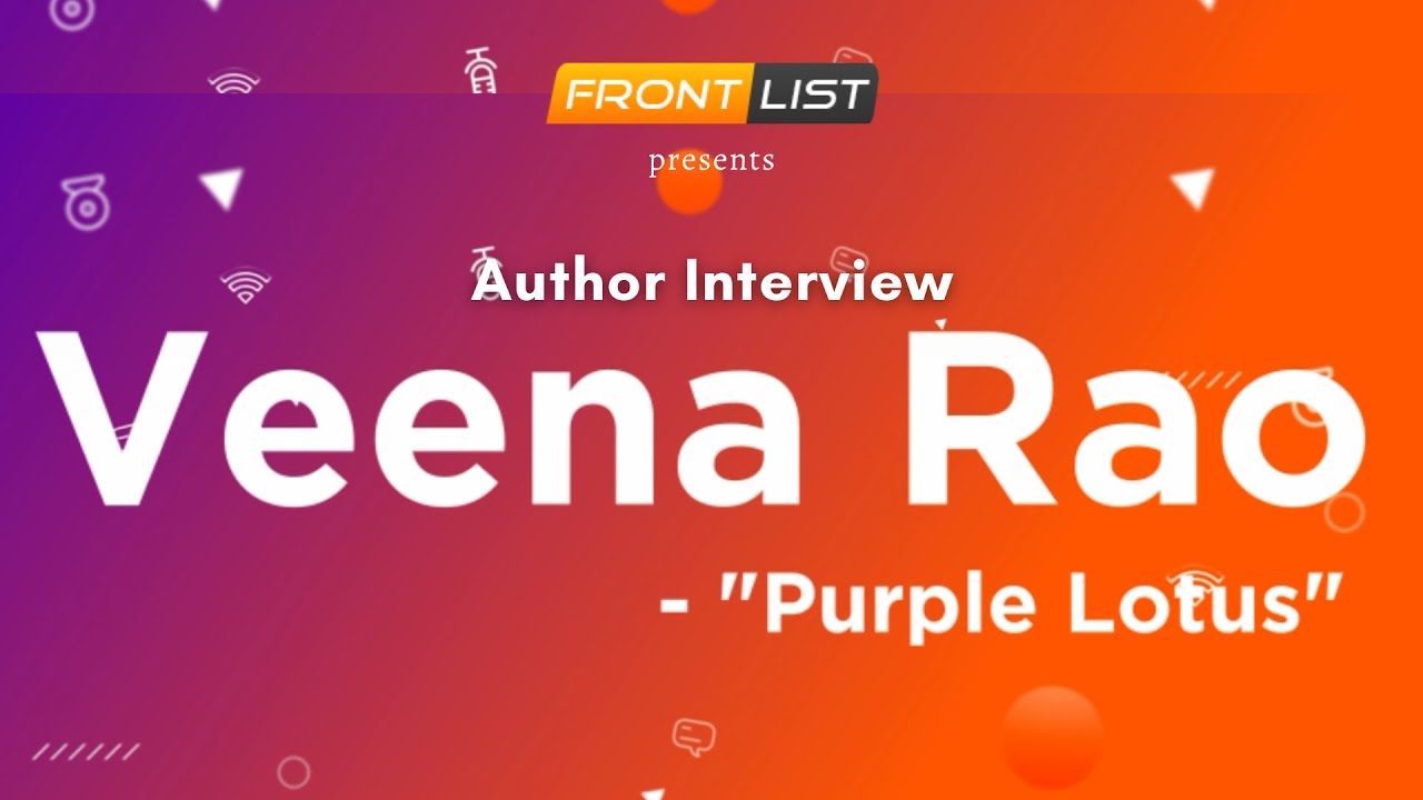 Author Veena Rao | "Purple Lotus" | INTERVIEW - YouTube
