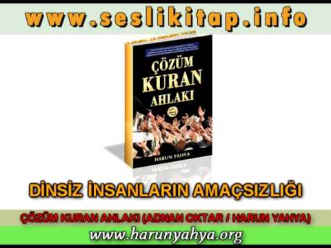 Dinsiz İnsanların Amaçsızlığı