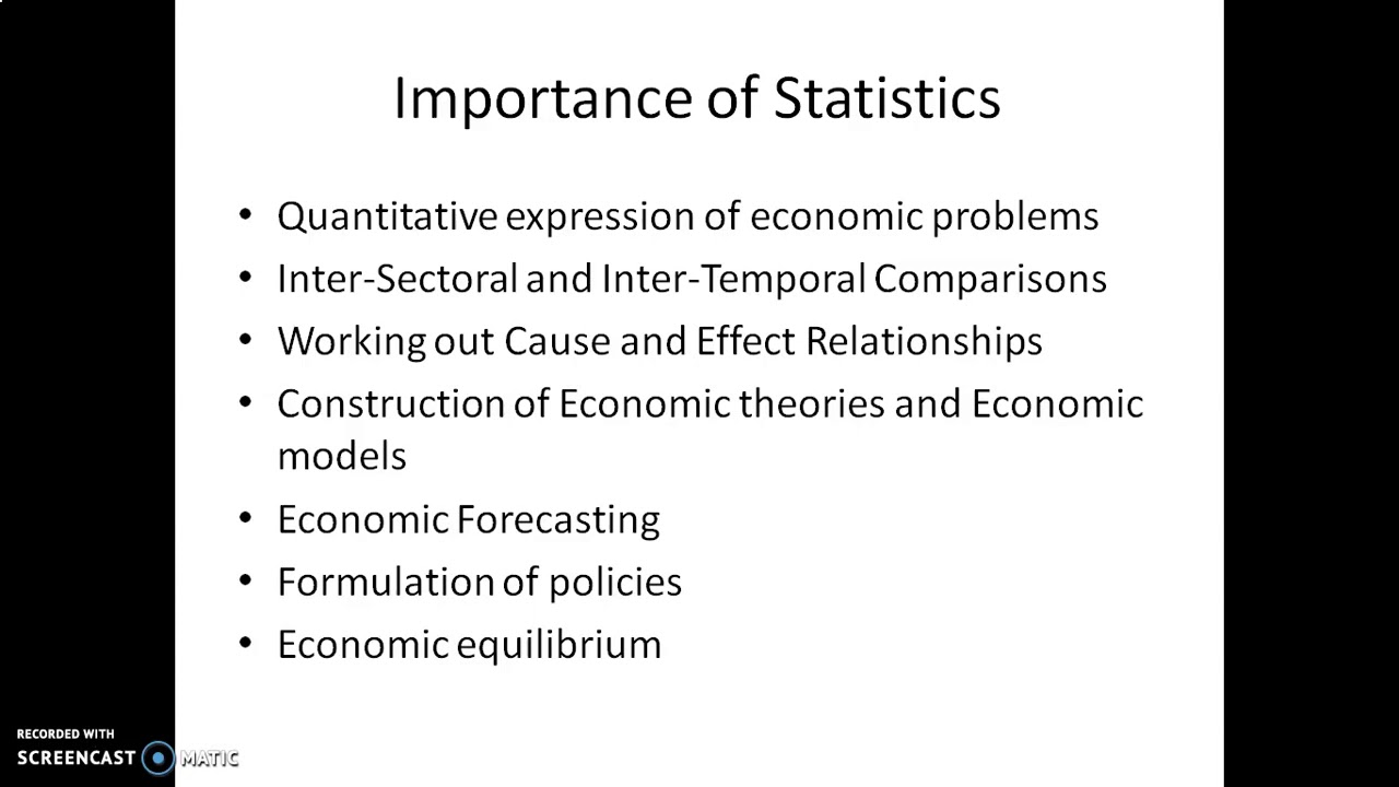 Class XI_Statistics_Ch-1 Functions and Importance of Statistics - YouTube