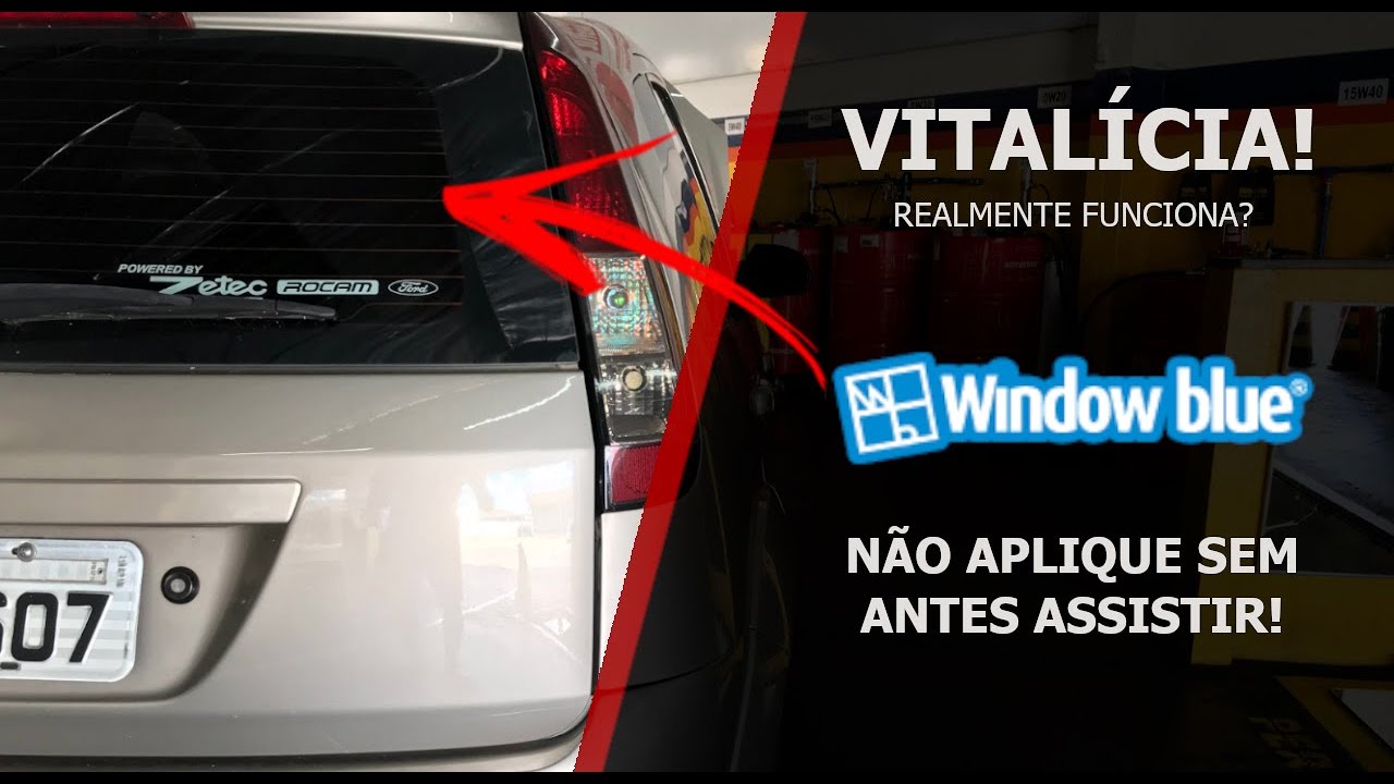 PELÍCULA WINDOW BLUE/PREMIUM APÓS 3 ANOS. VALE A PENA? - YouTube