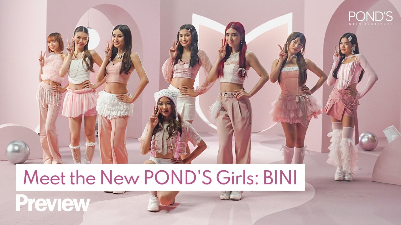 Meet the New POND'S Girls: BINI | PREVIEW - YouTube