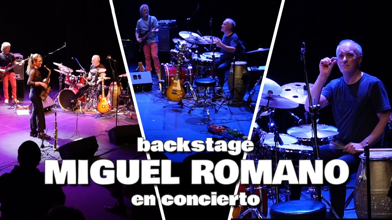 Backstage de MIGUEL ROMANO en concierto - Serie LA NOTA MUSICAL - YouTube