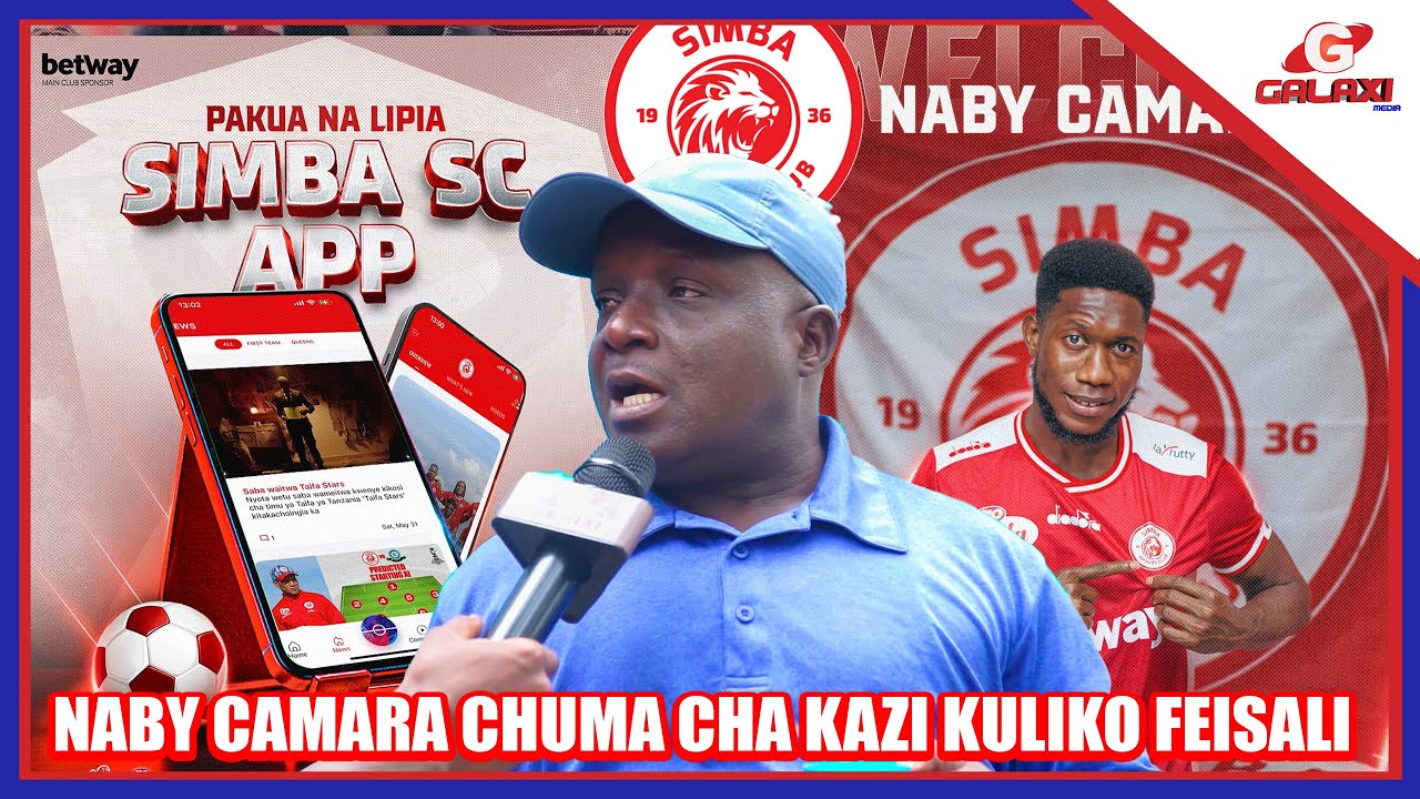 MZEE MALINYI WA SIMBA ALIPUKA NABY CAMARA KUTAMBULISHWA SIMBA| CHUMA ...