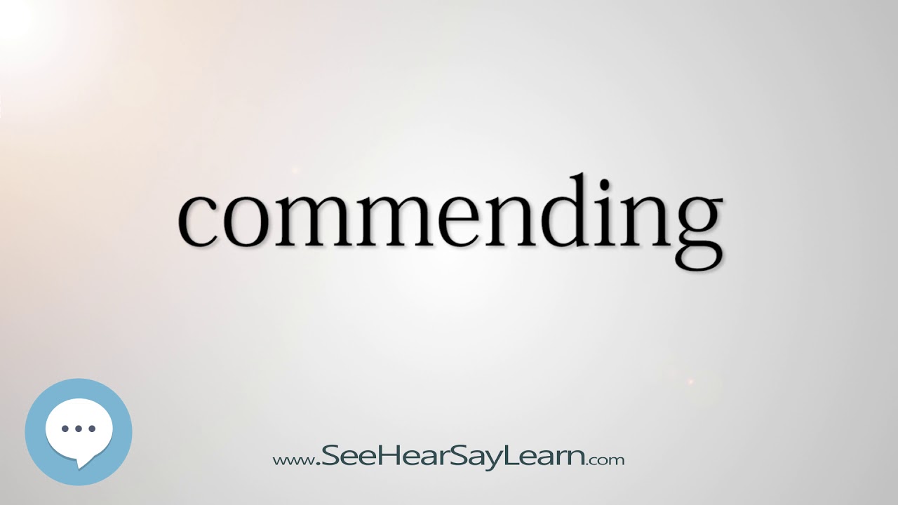 commending (Every English Word Pronounced) 📕🔊🗣️😎 - YouTube