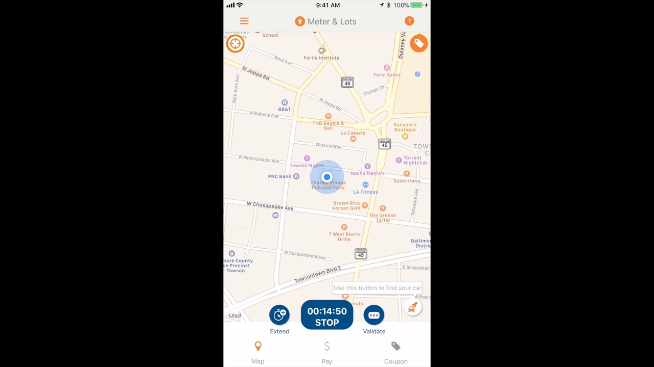 Pango Mobile Application Pre Pay Parking - YouTube