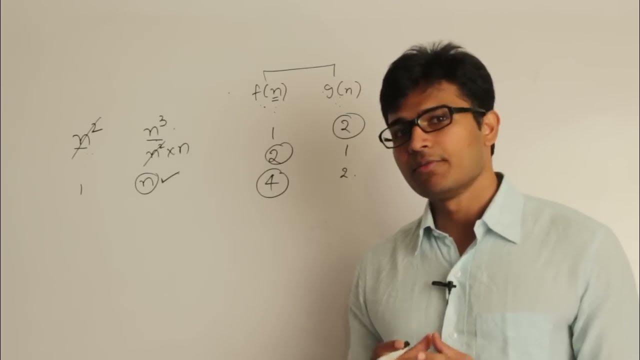 Algorithms | Time and Space Analysis | comparing various functions to ...