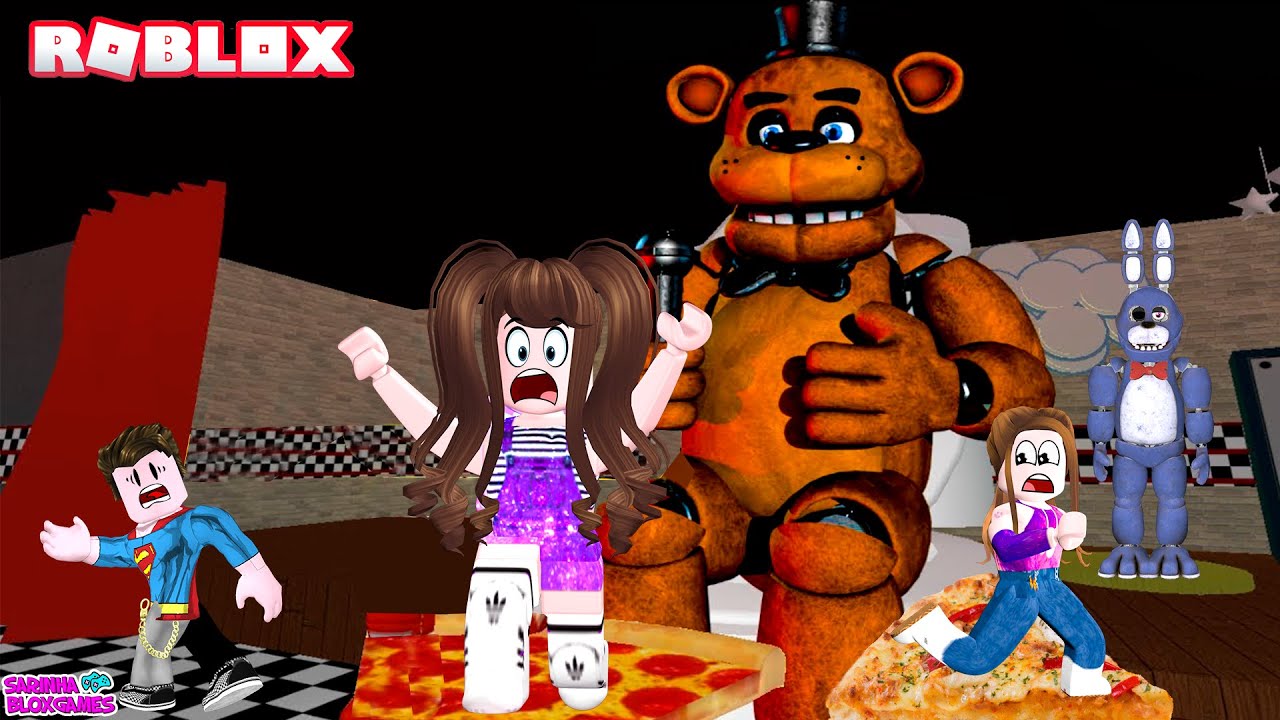 ESCAPE DO FIVE NIGHT AT FREDDY`S ASSUSTADOR NO ROBLOX- Escape Freddy ...