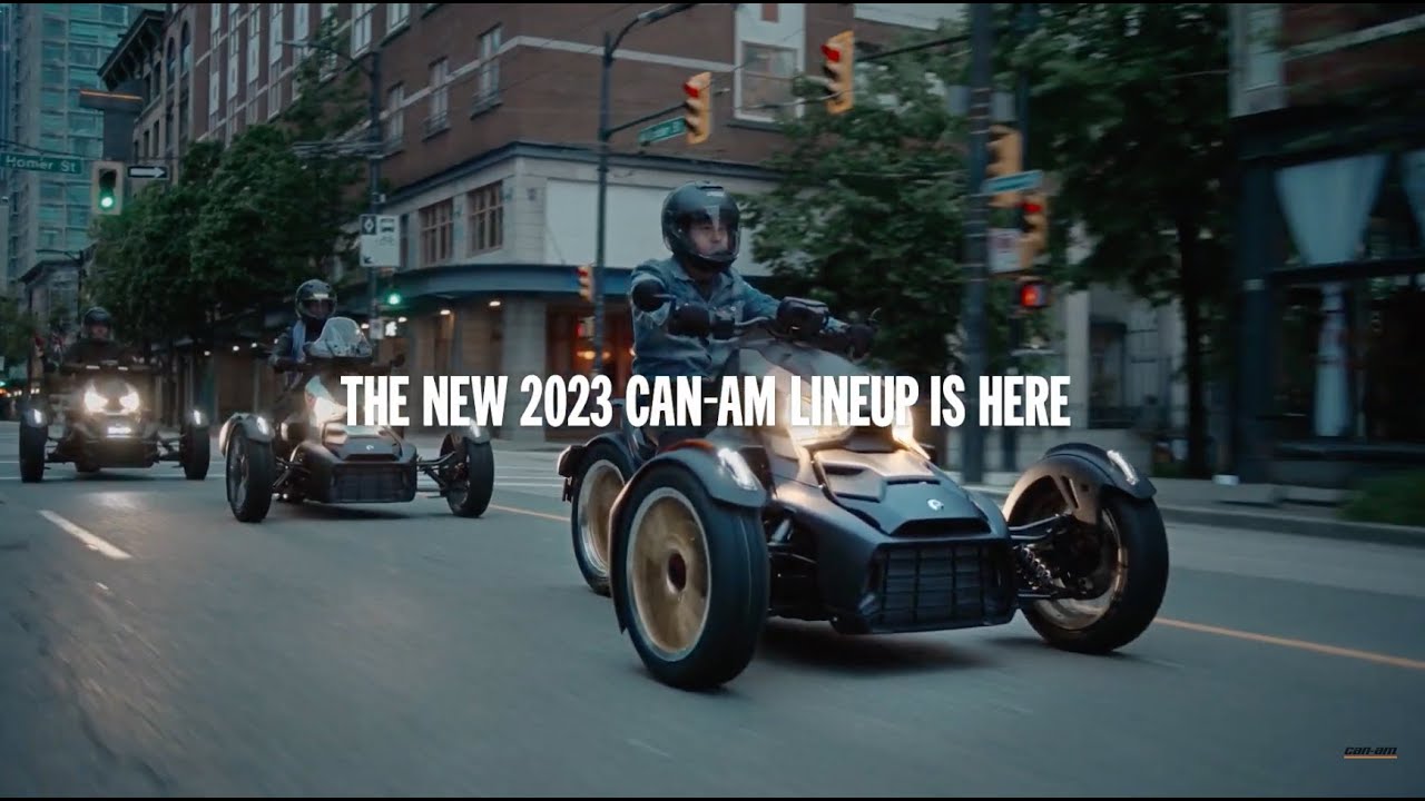 The 2023 Can-Am On-Road LineUp - YouTube