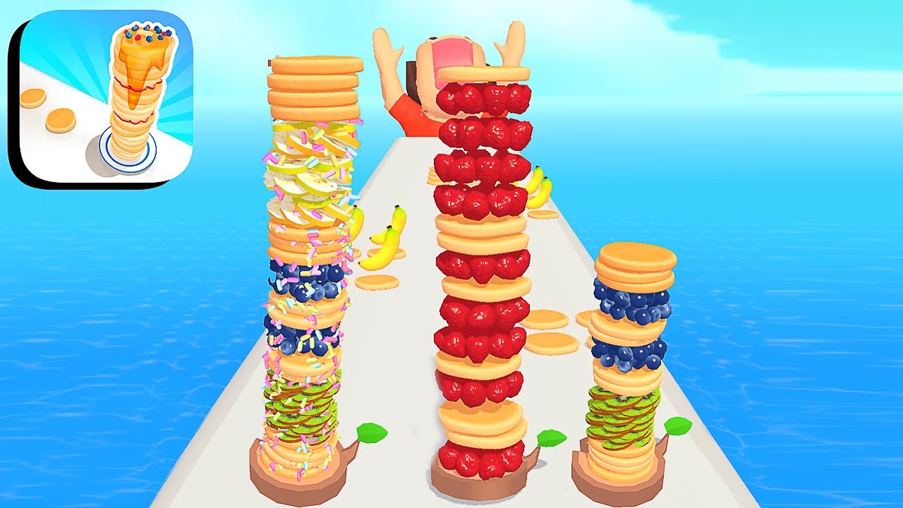 Pancake Run Gameplay 🥞🎂🍰 All Levels 142-143 - YouTube