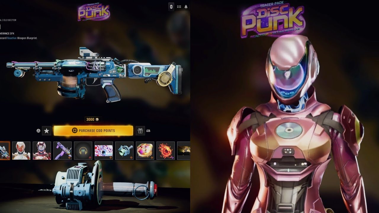 Disc Punk Tracer Pack D13 Sector - YouTube