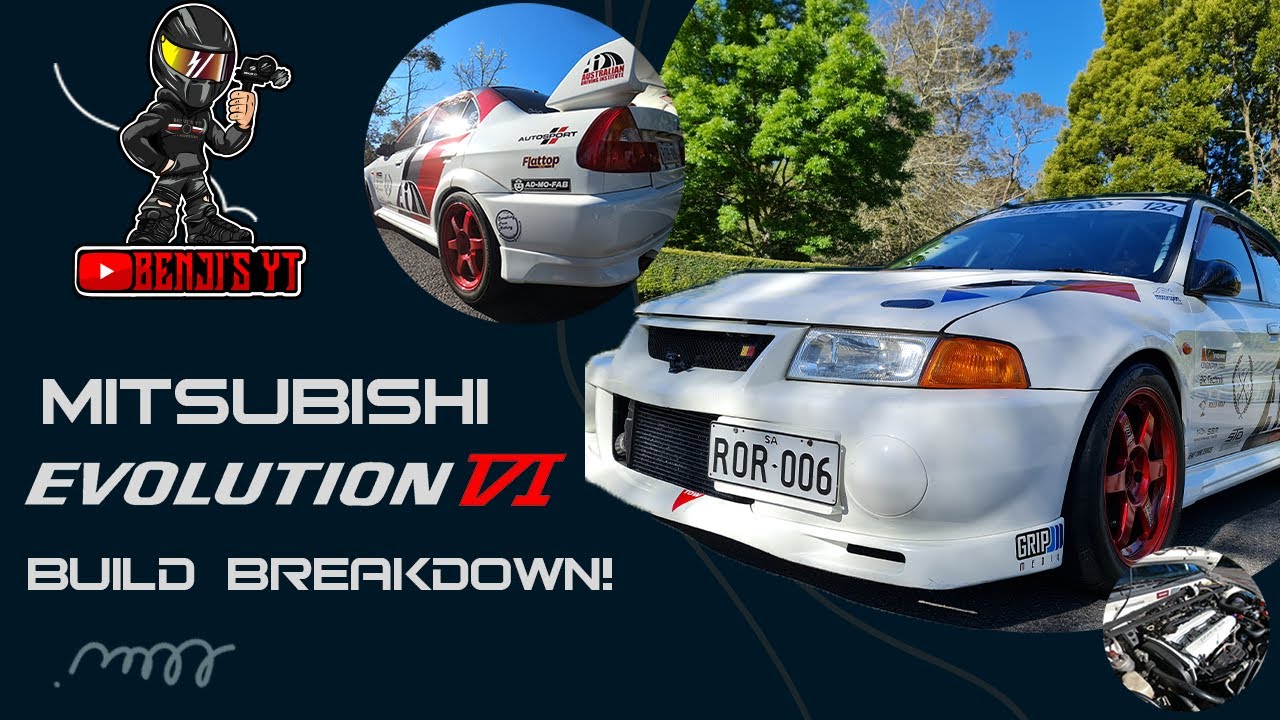 Mitsubishi EVO VI Build Break-Down | Tarmac Rally Car Review - YouTube
