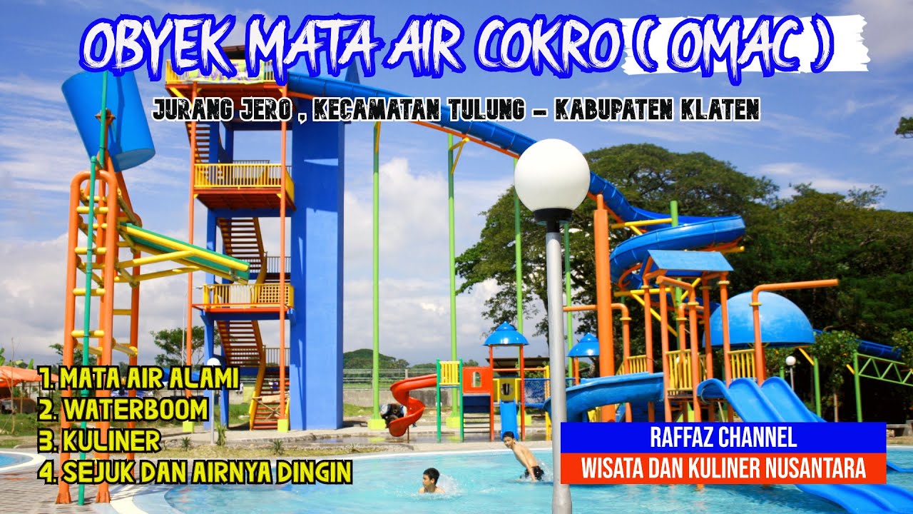 OBYEK MATA AIR COKRO ( OMAC ) | MATA AIR ALAMI, KULINER, KOLAM RENANG, AIRNYA SEGER DAN DINGIN ...