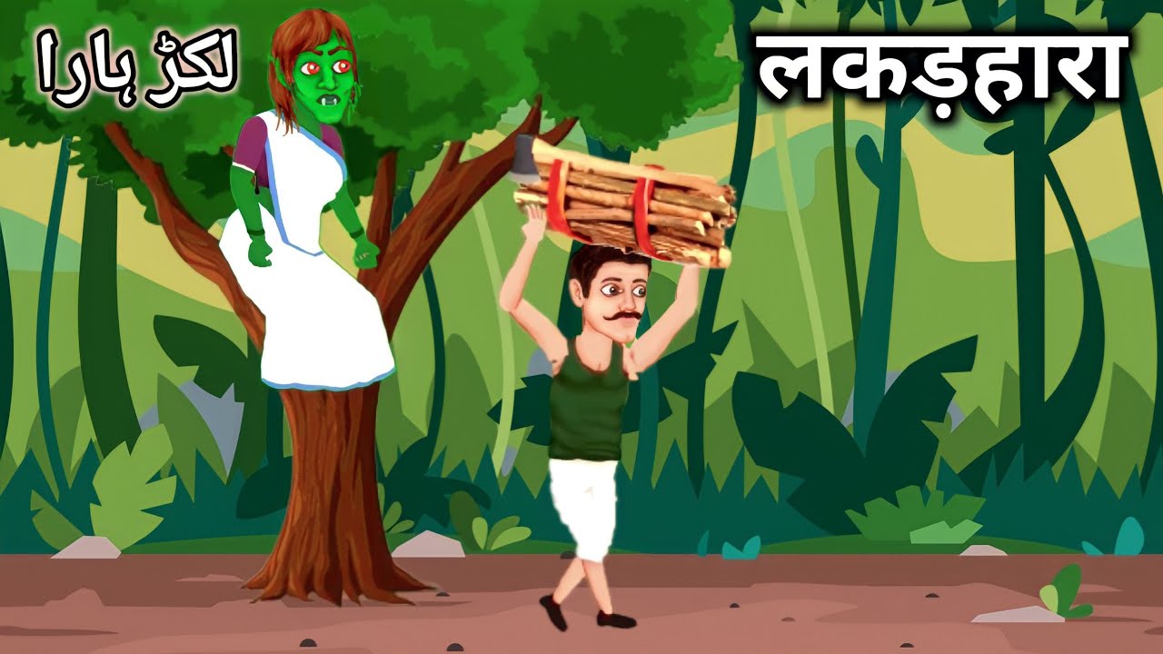 लकड़हारा Lakadhara Story video @Baba Kids Point - YouTube