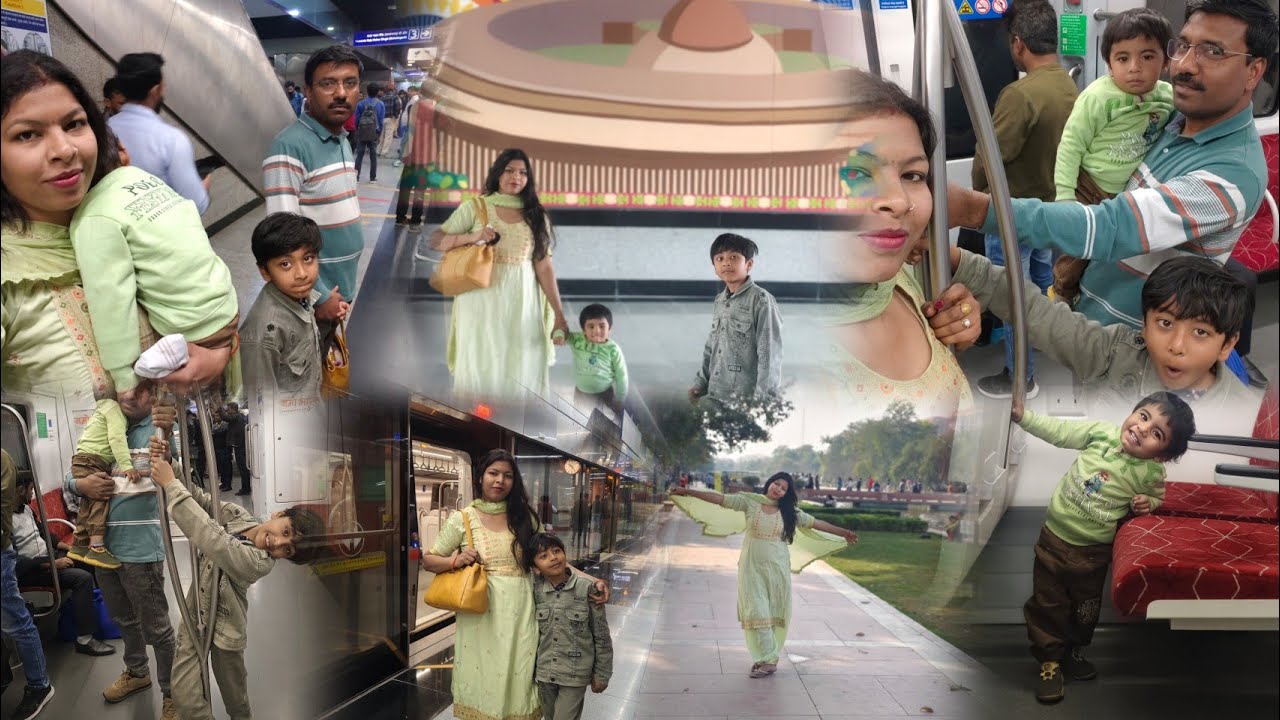 unplanned trip || delhi amrit udayan - YouTube