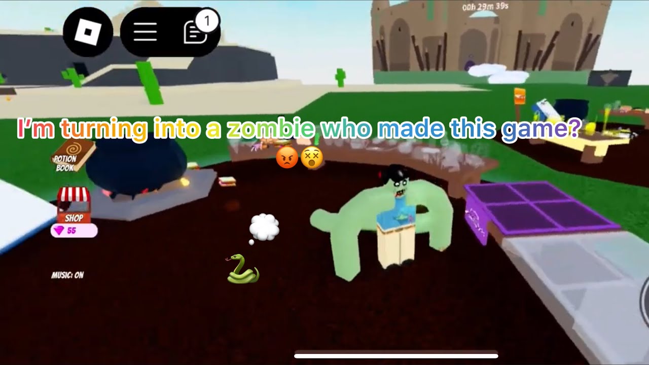 Sneaky boy plays magic wizard potato lbk - YouTube