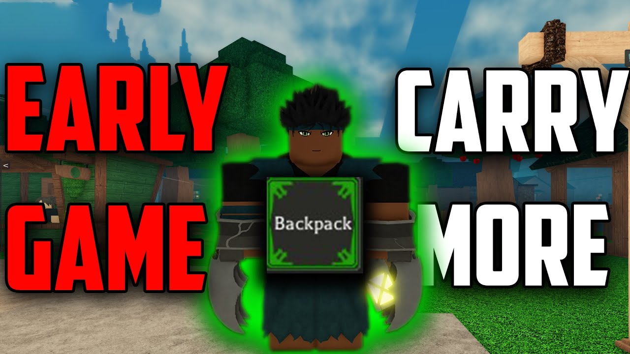 HOW TO GET BACKPACK EARLY GAME IN RUNE SLAYER (ROBLOX) - YouTube