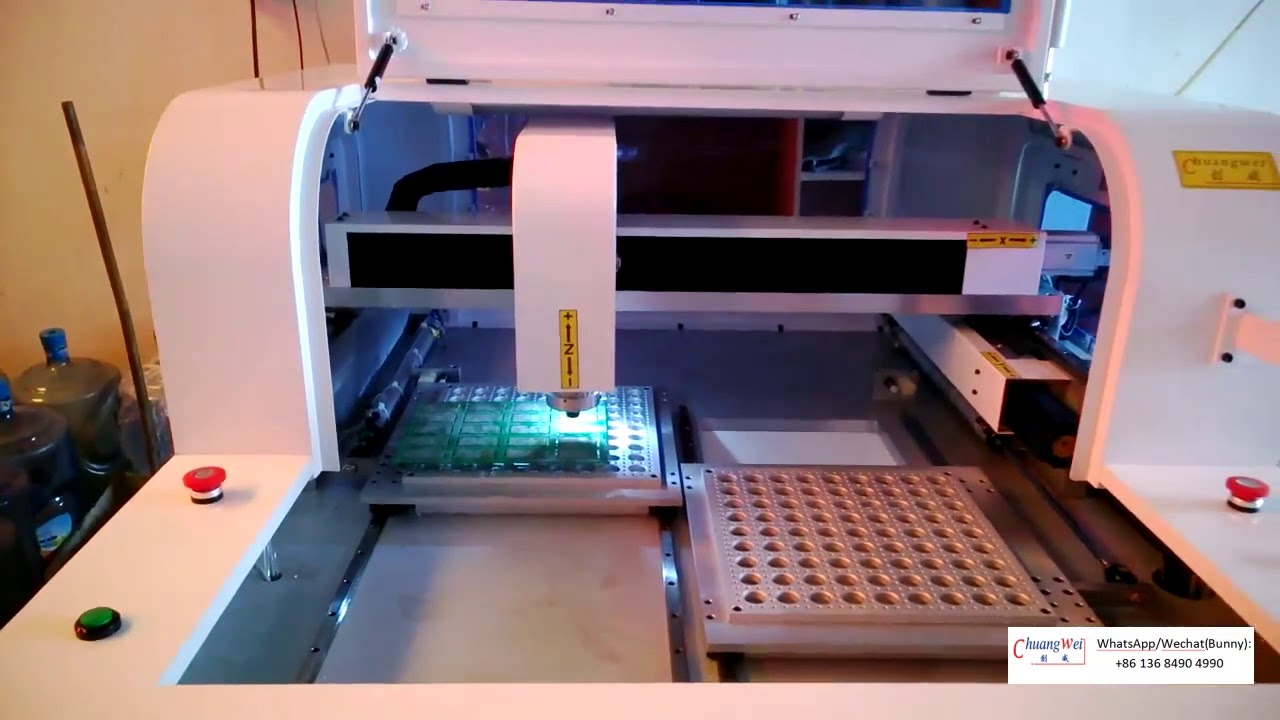 PCB Router Machine with Milling Joints - YouTube