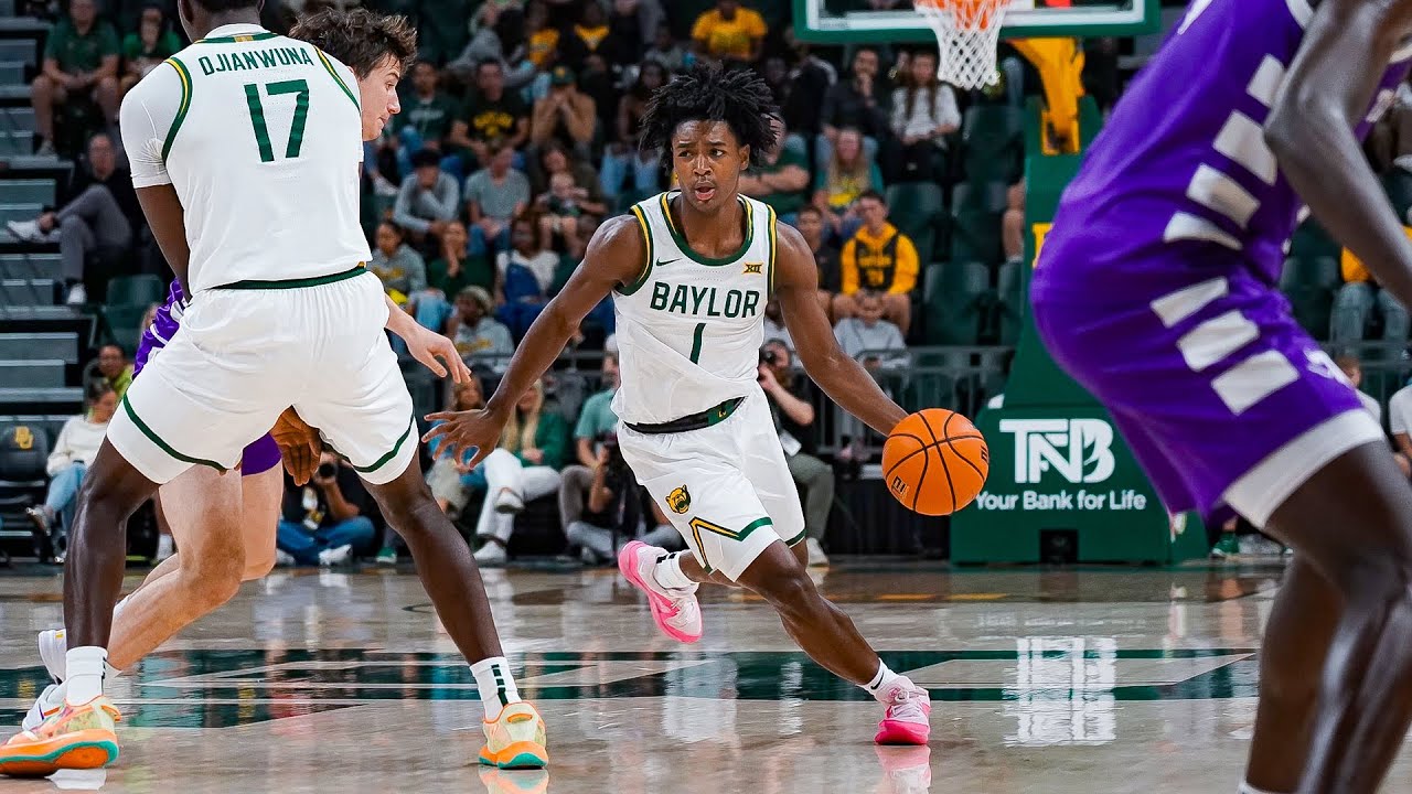 Baylor Basketball (M): Robert Wright III Highlights vs. Tarleton State ...