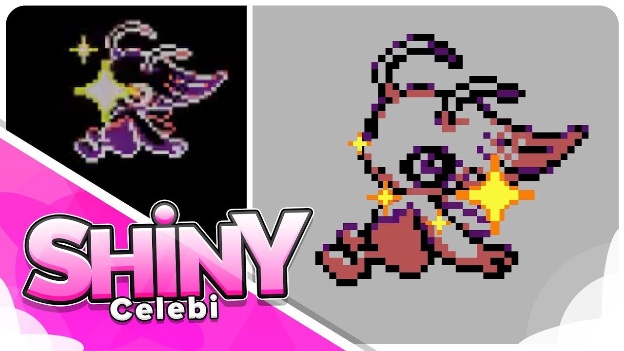 Shiny Celebi Sprite
