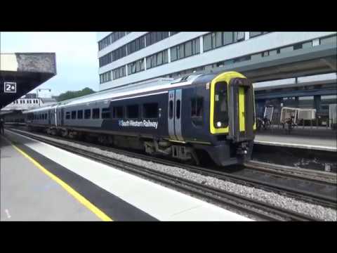 Trains at Southampton, Netley & Hamble - Friday 25th May 2018 - YouTube